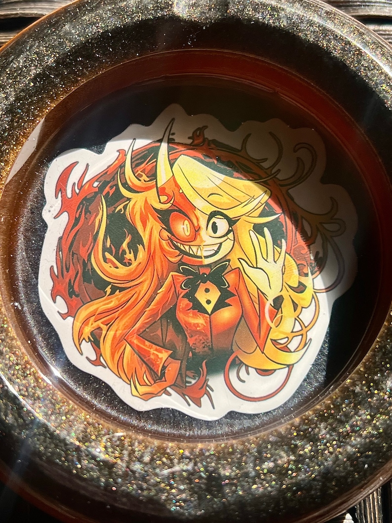 Charlie Demon Form Tray - Hazbin Hotel Fanart - Etsy