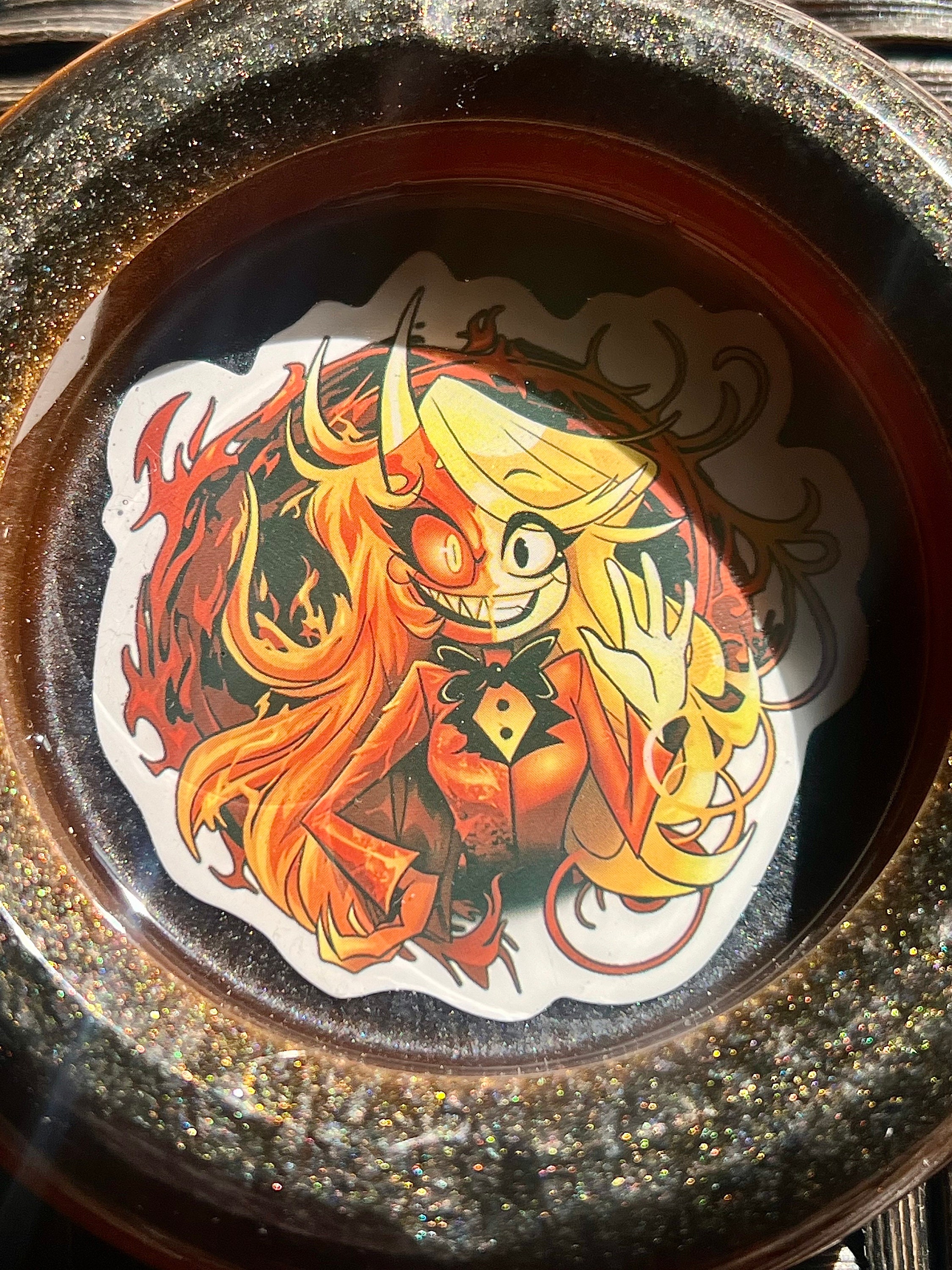 Charlie Demon Form Tray - Hazbin Hotel Fanart - Etsy