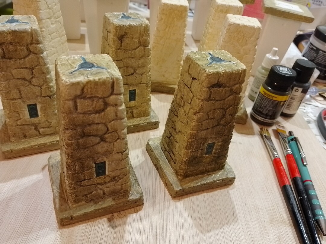 Stone Built OS Trig Point Model. Stylised Design. - Etsy UK