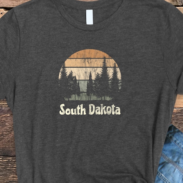 South Dakota T Shirt - Etsy