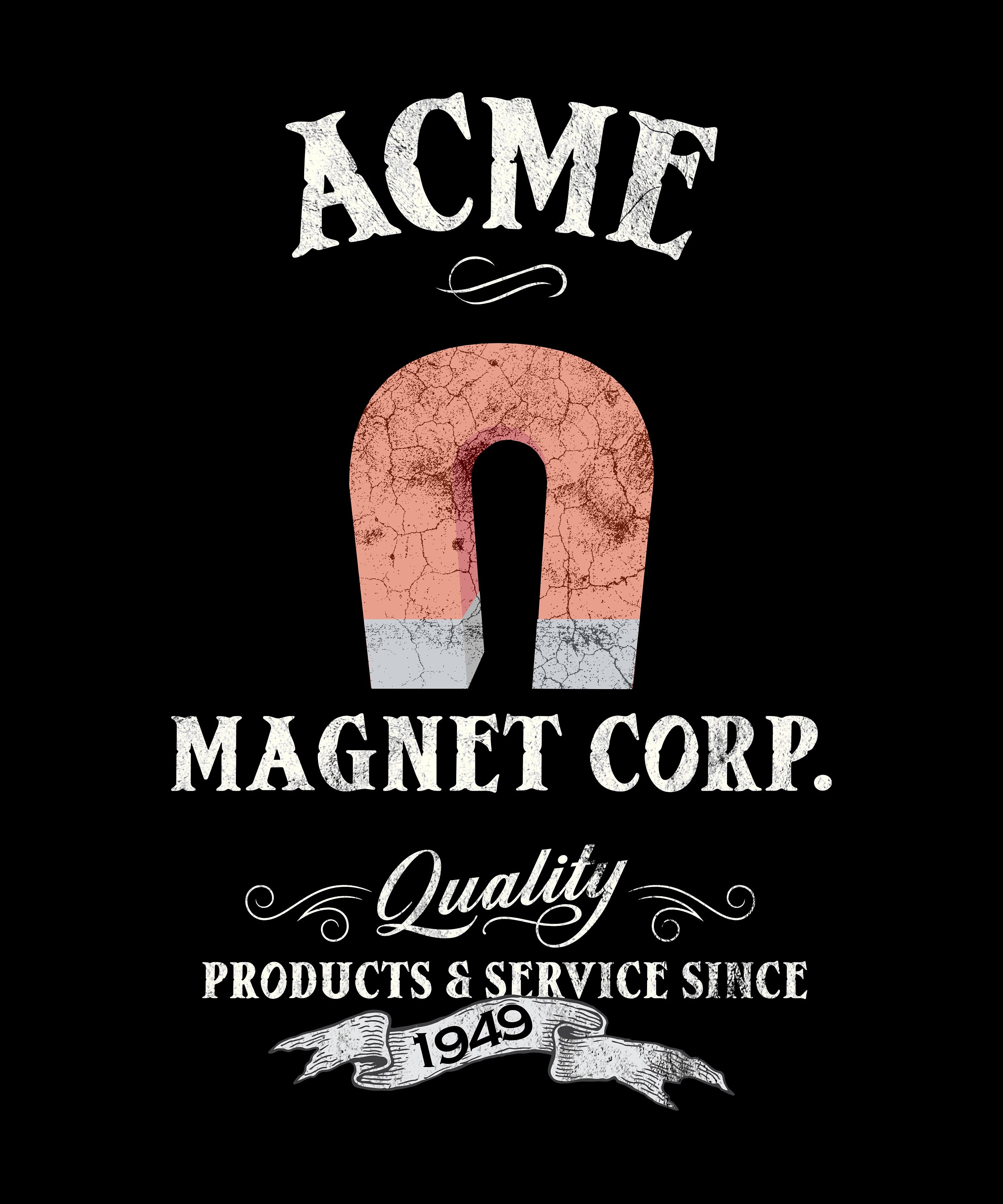 Acme Magnet Corp Shirt Super Soft Bella Canvas Unisex - Etsy