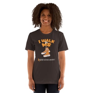 MS Shirt, I Walk for MS Shirt, Distressed Multiple Sclerosis Awareness ...