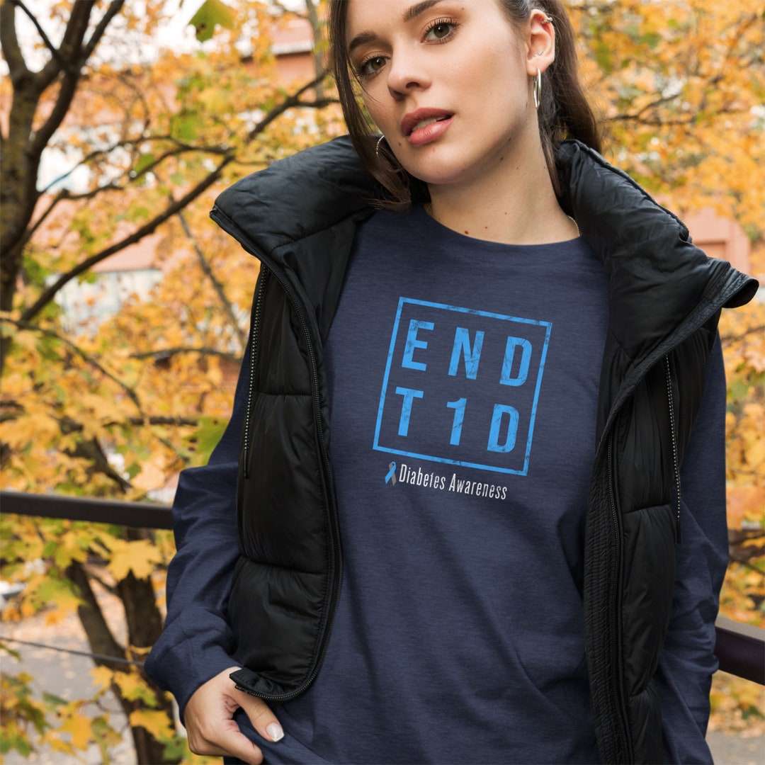 Diabetes Shirt, End T1D Shirt, Diabetes Awareness Shirt, T1D Awareness ...