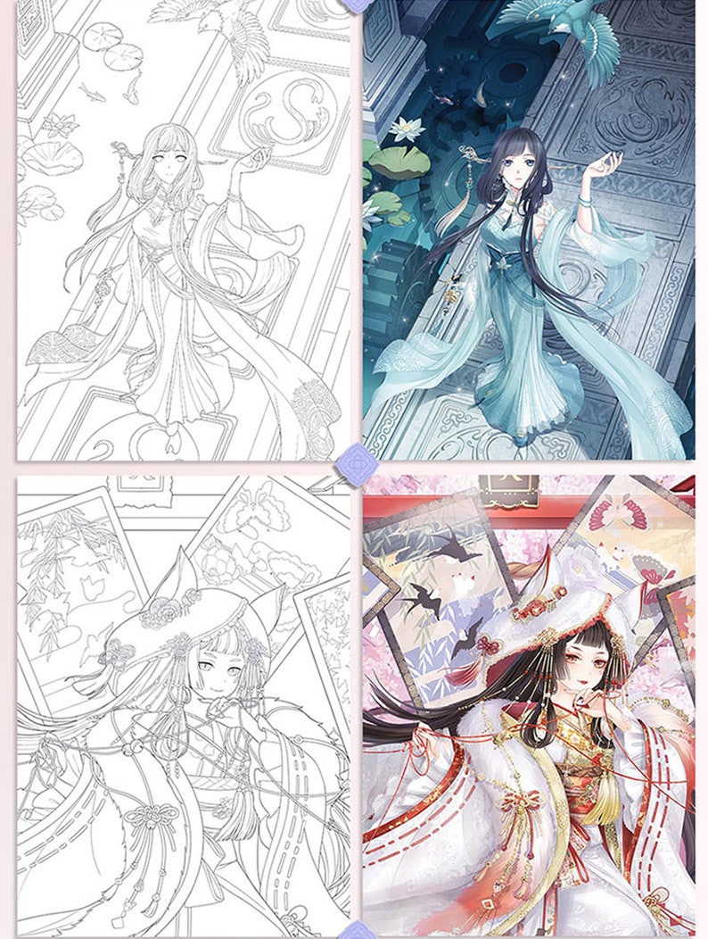 Time Traveler Love Nikki-dress UP Queen Official Coloring Book - Etsy