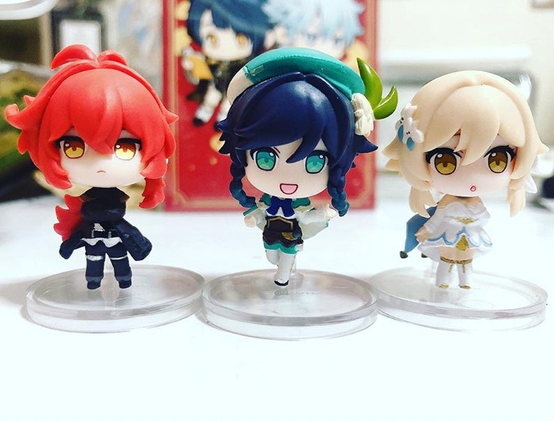 Genshin Impact Figure Japanese Version Genshin Impact Mini - Etsy