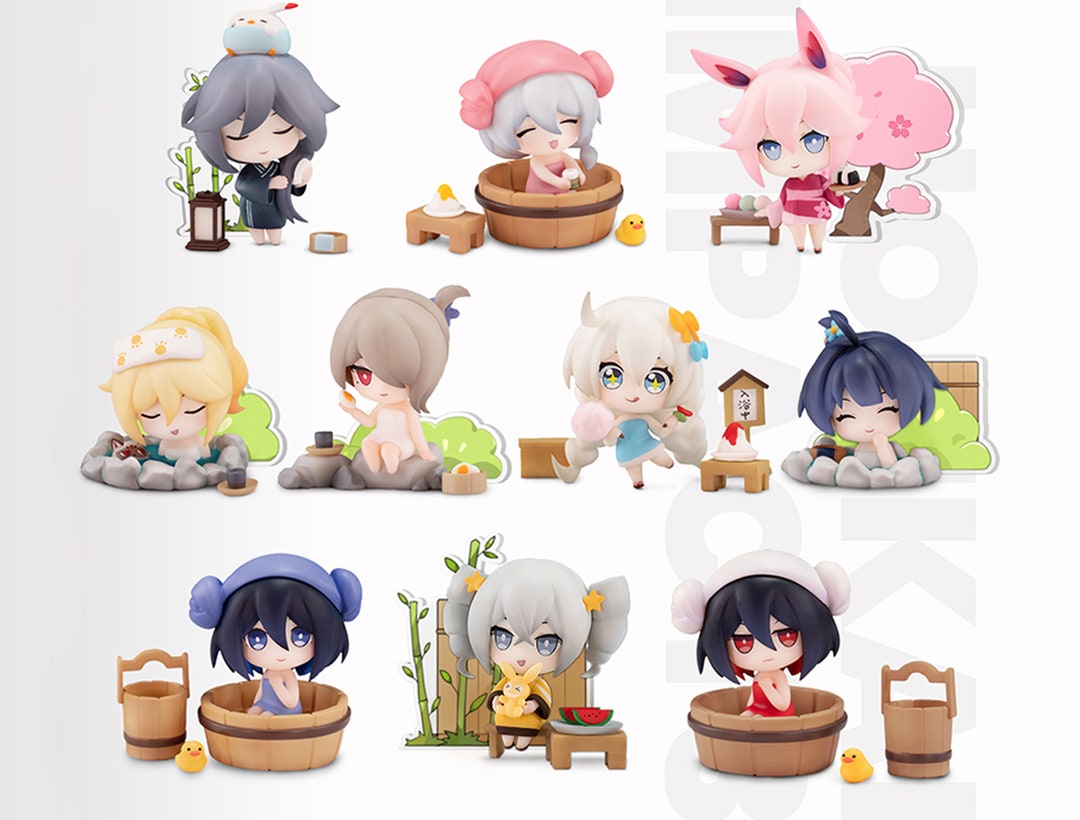 Official Honkai Impact 3rd Onsen Bath Series Figures, Bronya, Durandal ...