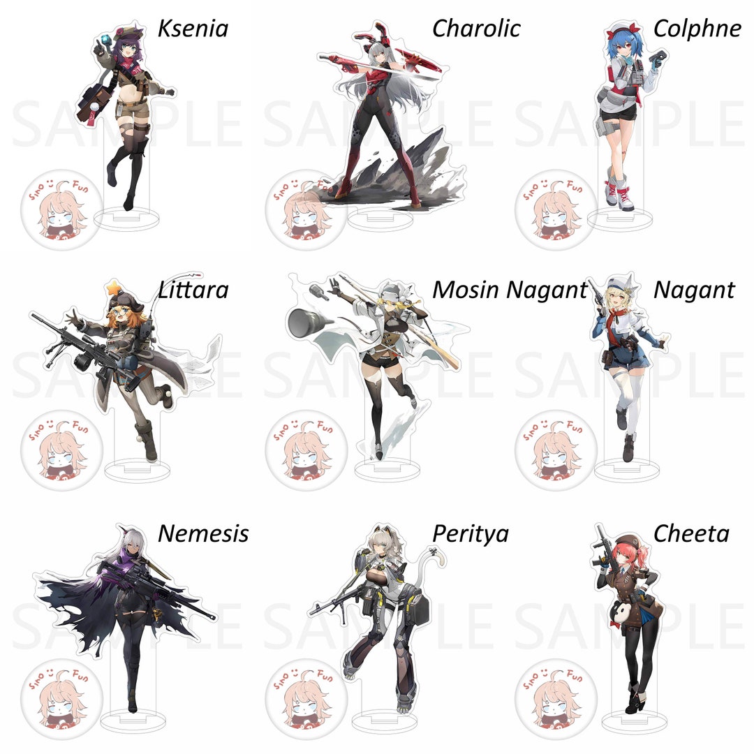 Girls' Frontline 2 Exilium Acrylic Standees Buy 2 Get 1 Free, Tololo ...