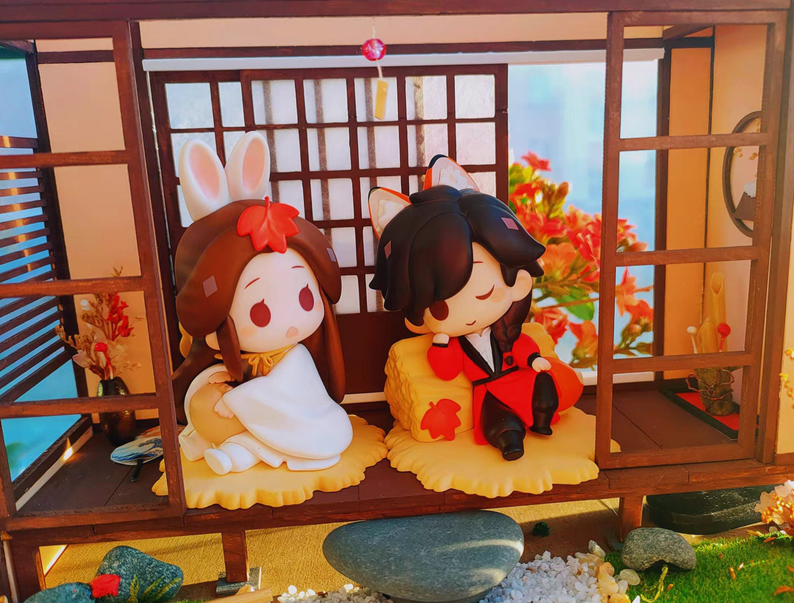 Official Authorized TGCF Chibi Figure Xie Lian Hua Cheng - Etsy Australia