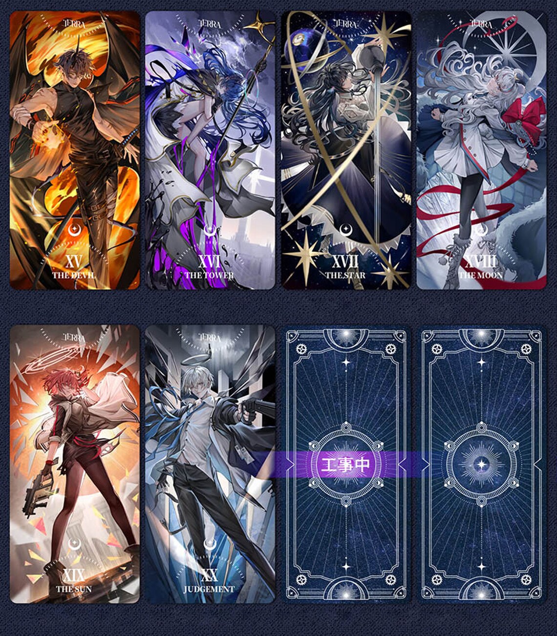 TERRA Arknights Tarot Arknights Tarot Cards Arknights Card | Etsy