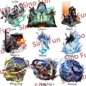 Tower of Fantasy Acrylic Stand, Tower of Fantasy Figure Standee, Alyss ...