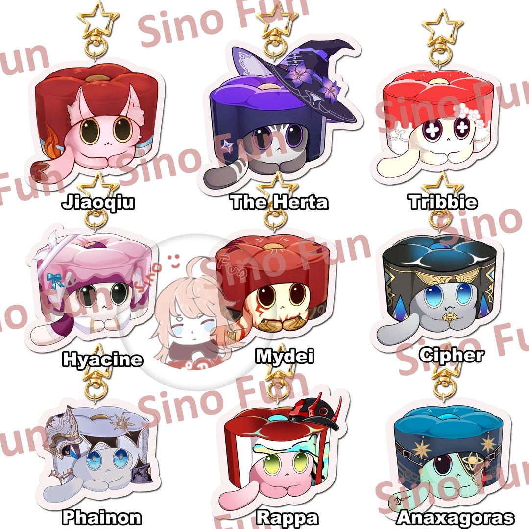 Honkai Star Rail Charm Buy 2 Get 1 Free, Honkai Star Rail Cat Cake ...
