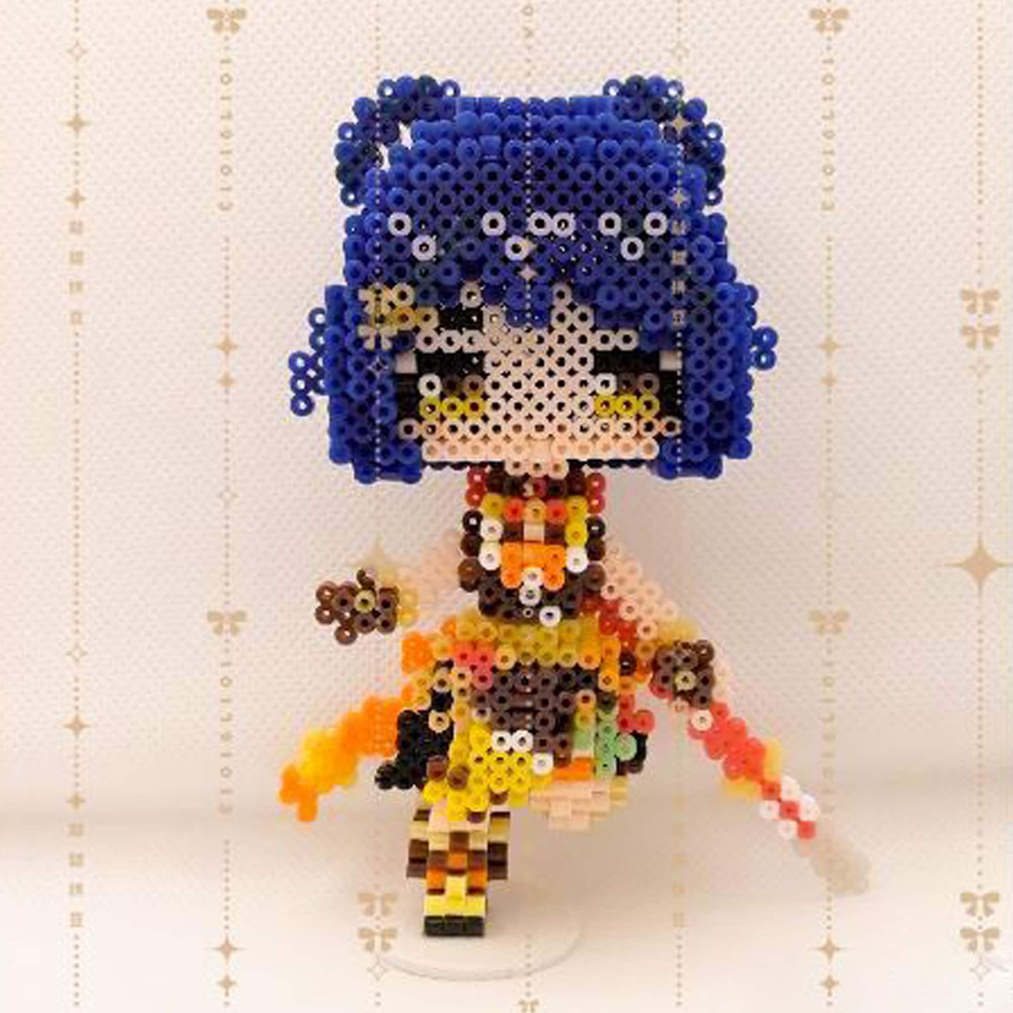 Instant Download Genshin Impact 3D Perler Bead Pattern | Etsy