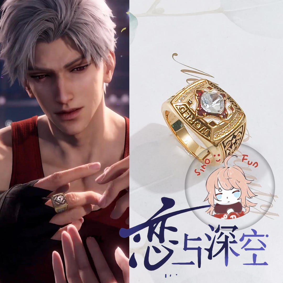 Love and Deepspace Sylus Champion's Ring, 恋と深空, 恋与深空, セイヤ, レイ, ホムラ, 러브 ...