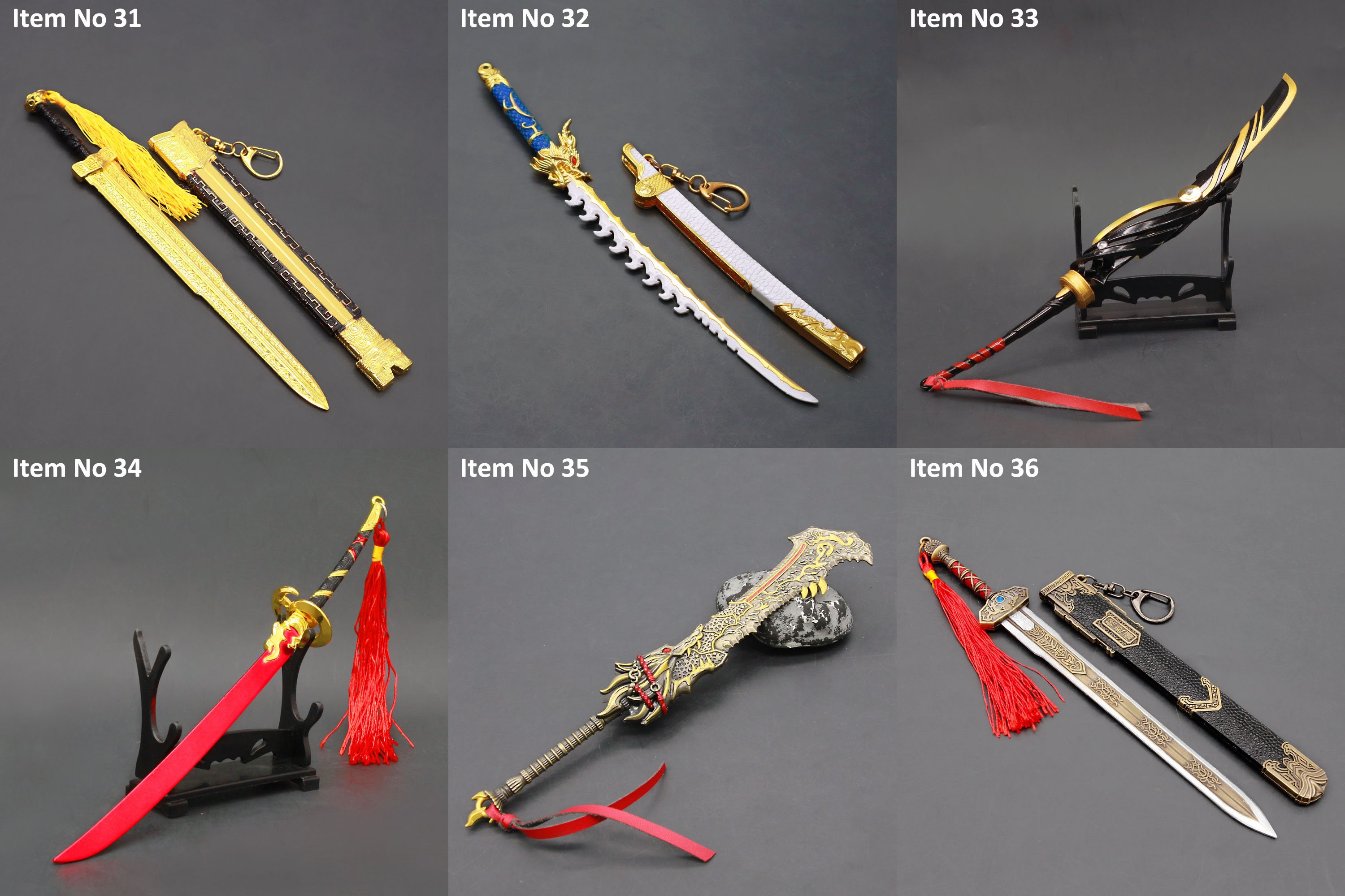 Naraka Bladepoint Weapon Models | Etsy