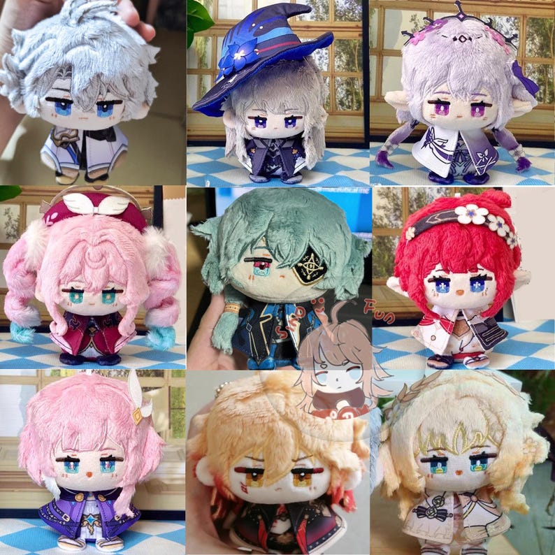 Honkai Star Rail Keychain, Acheron, Aventurine, Blade, Trailblazer ...