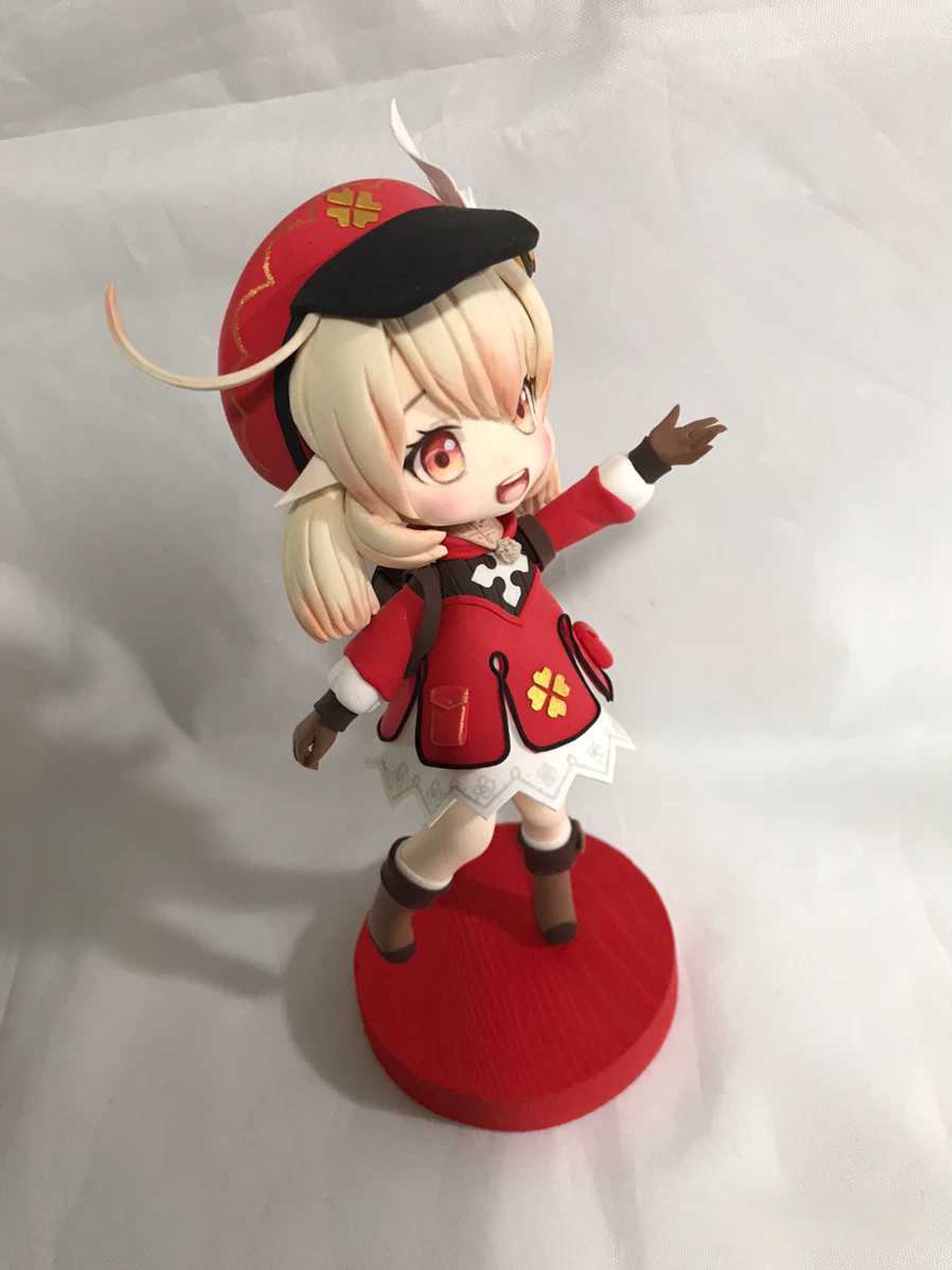 Hecho a pedido Klee Super Light Clay Figure OOAK Genshin | Etsy