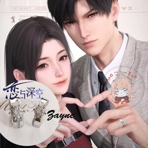 Love and Deepspace 100 Affinity Rings, Sylus, Caleb, Rafayel, Zayne ...