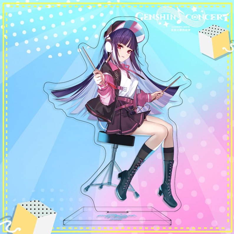 Genshin Impact 2022 Concert Figure Stand Kit Acrylic Stand - Etsy