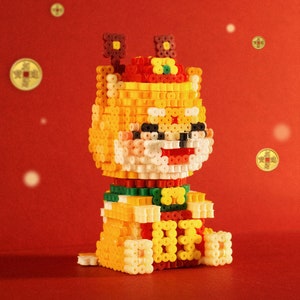 Instant Download 3D Corgi Husky Pug Perler Bead Pattern - Etsy