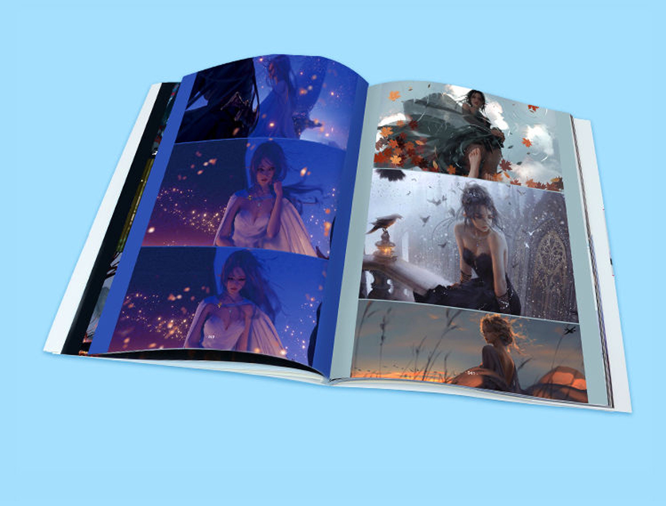 Ghost Blade Artbook Random Cover 鬼刀 by WLOP - Etsy