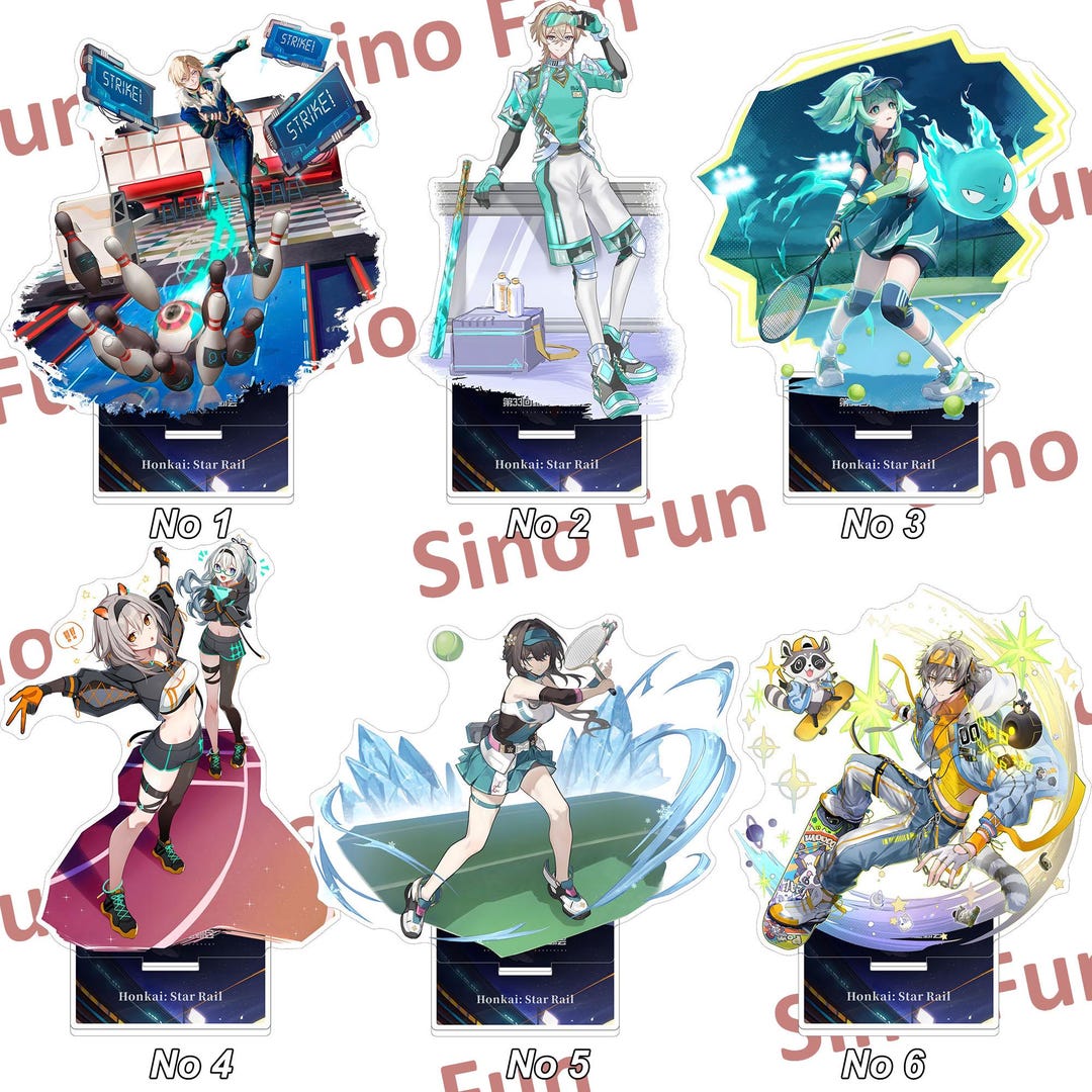 Honkai: Star Rail Acrylic Standee Buy 2 Get 1 Free, HSR Figure Stand - Etsy
