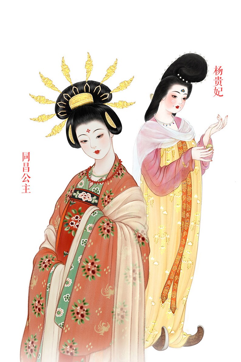 China Fashion by Zuo Qiu Meng & Mo Chun Tang Dynasty Costumes - Etsy