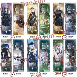 Arknights Hologram Ticket 10 Pieces Kit - Etsy