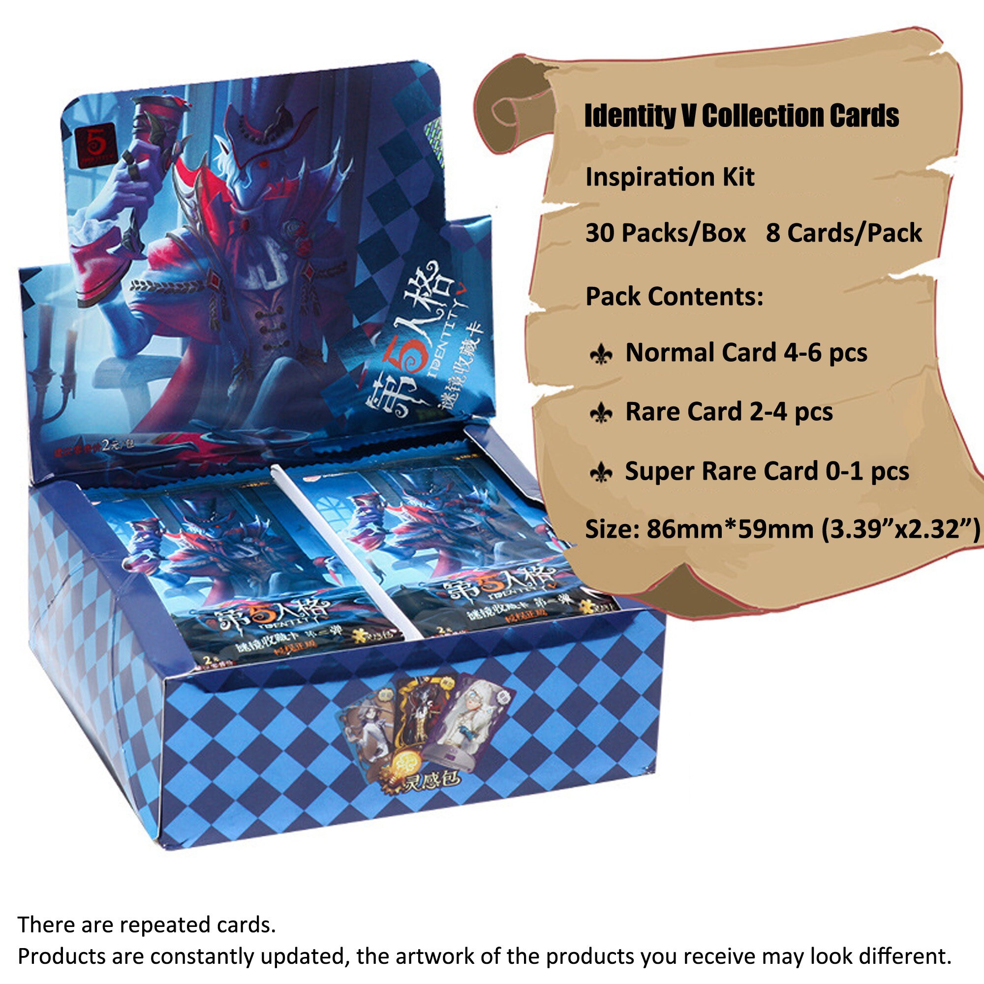 Official Authorized Identity V Collection Cards - Etsy