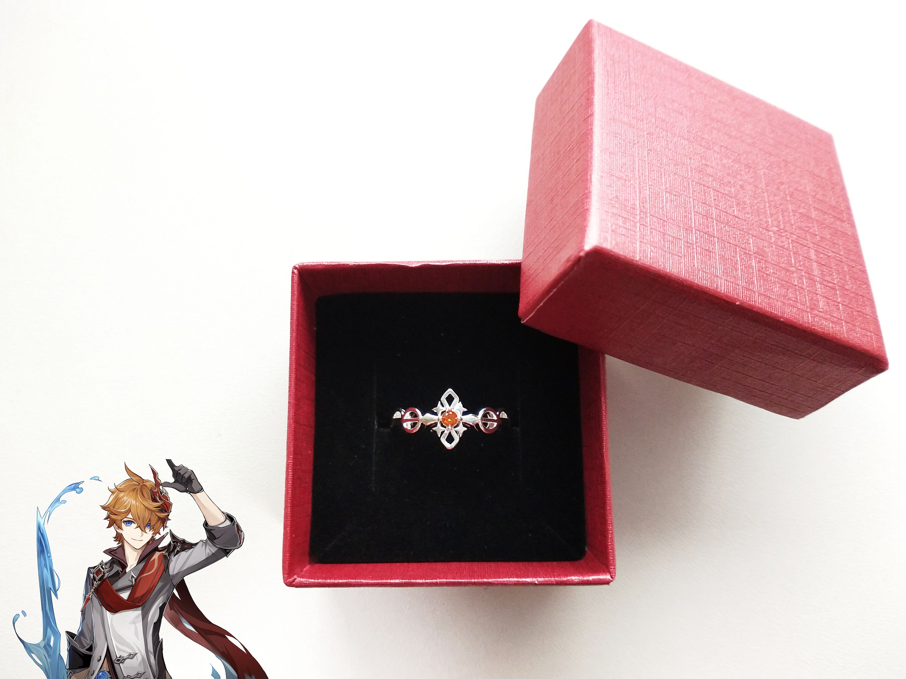 Genshin Impact Rings Genshin Impact Gift Kazuha Zhongli - Etsy