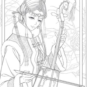 Qing Palace the Imperial Palace Maids Chinese Ancient Style | Etsy Canada