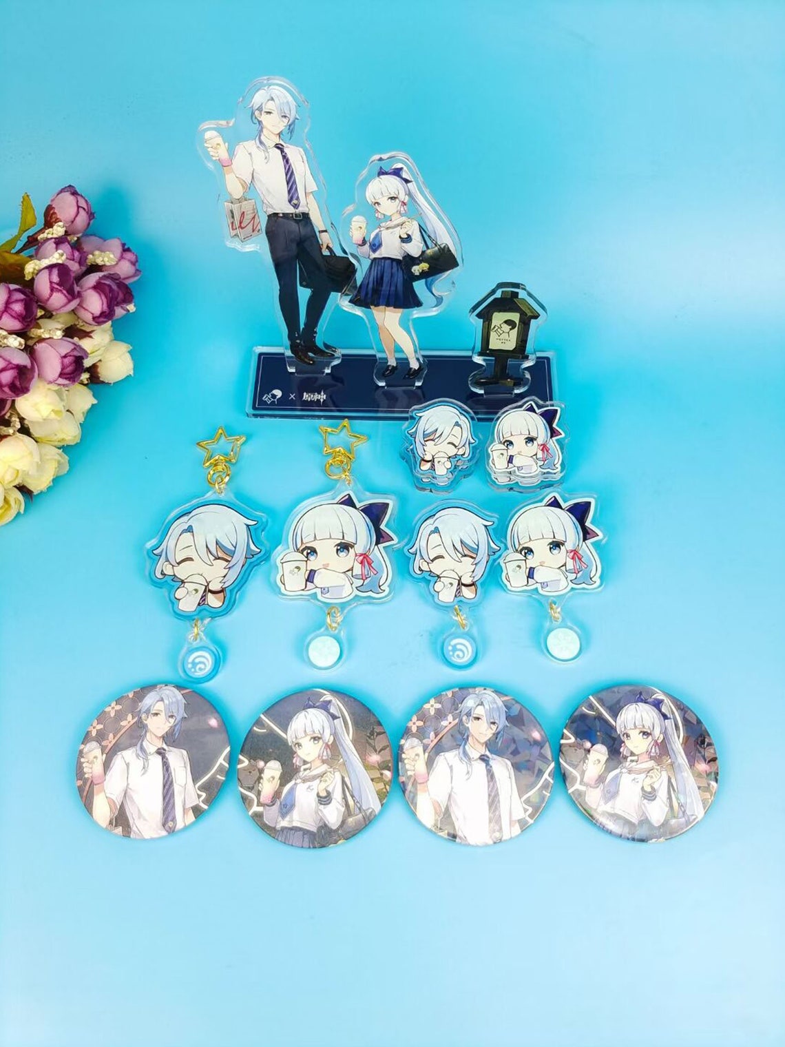 Genshin Impact Heytea Gift Kit Kamisato Ayaka Kamisato Ayato - Etsy Genshin Impact Heytea Gift Kit Kamisato Ayaka Kamisato Ayato - Etsy