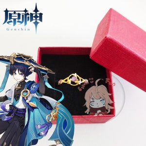 Genshin Impact Rings, Furina Ring, Kaeya Ring, Diluc Ring, Scaramouche ...