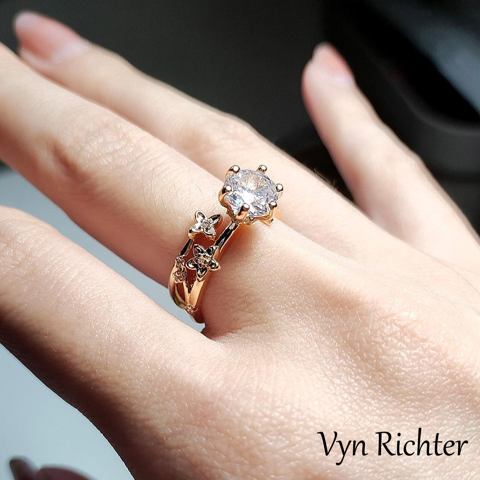 Tears of Themis 2nd Anniversary Wedding Rings Luke Pearce - Etsy