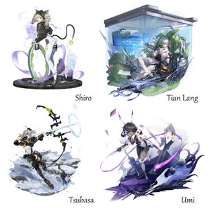 Tower of Fantasy Acrylic Stand Tower of Fantasy Figure - Etsy