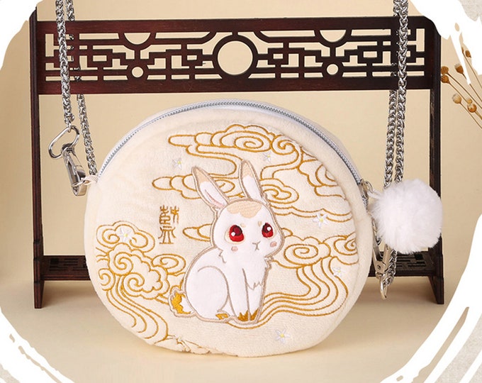 Official MDZS Shoulder Bag, Mo Dao Zu Shi Bunny Bag, Chen Qing Ling ...