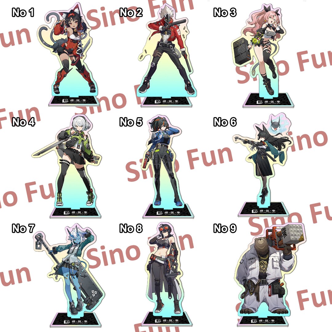 Zenless Zone Zero Hologram Acrylic Standee Buy 2 Get 1 Free, Nekomata ...