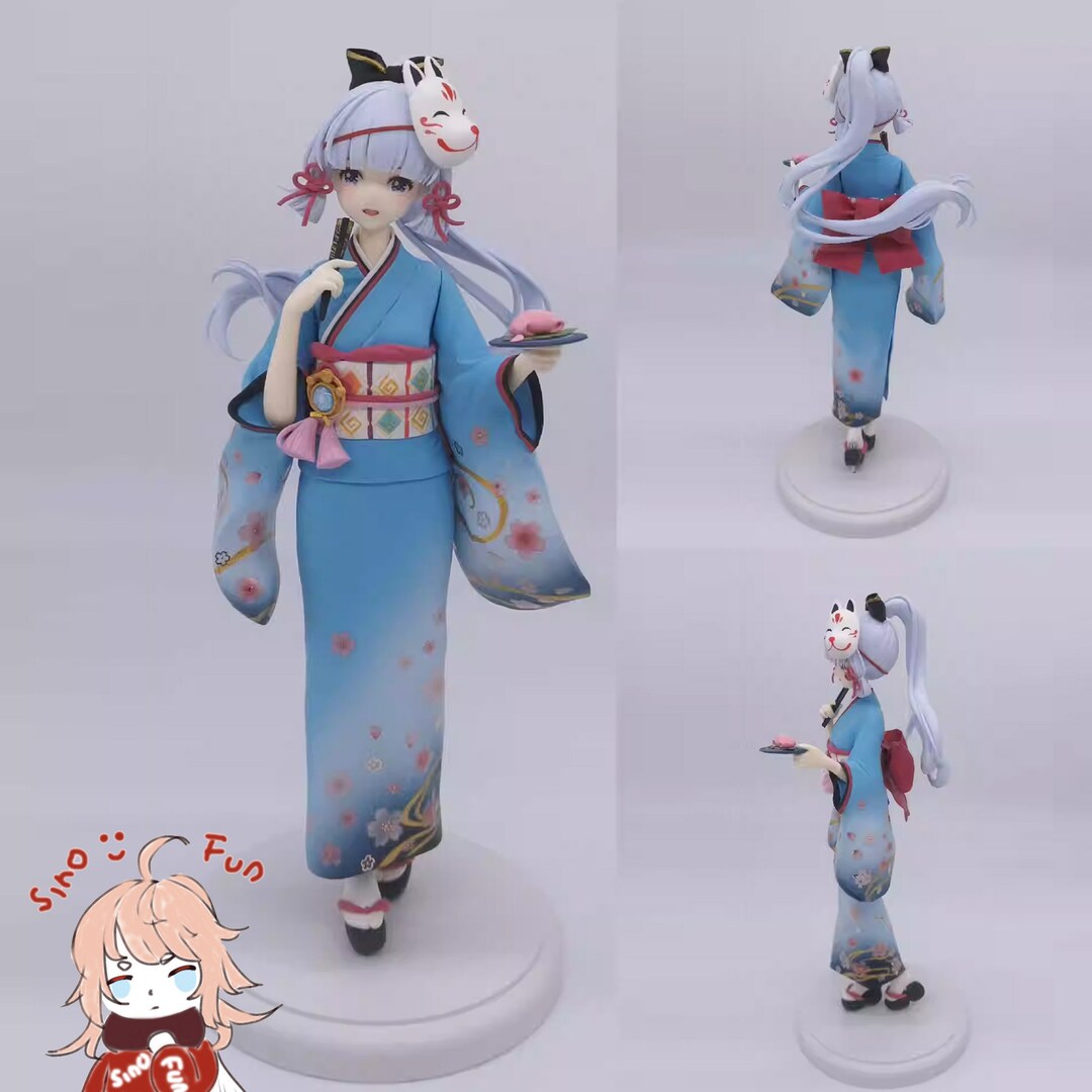 Made to Order Kamisato Ayaka Super Light Clay Figure - Etsy
