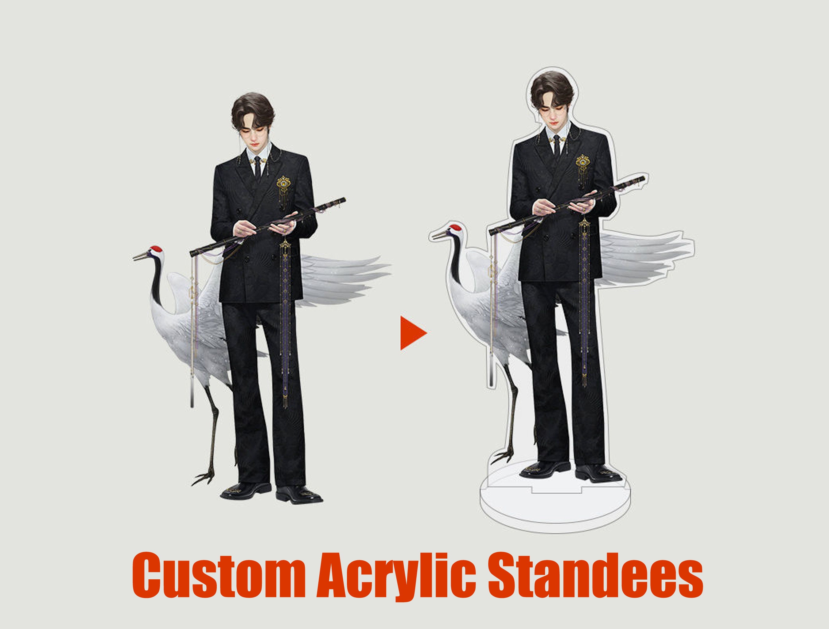 Custom Acrylic Standees Acrylic Figure Standee Customization - Etsy ...