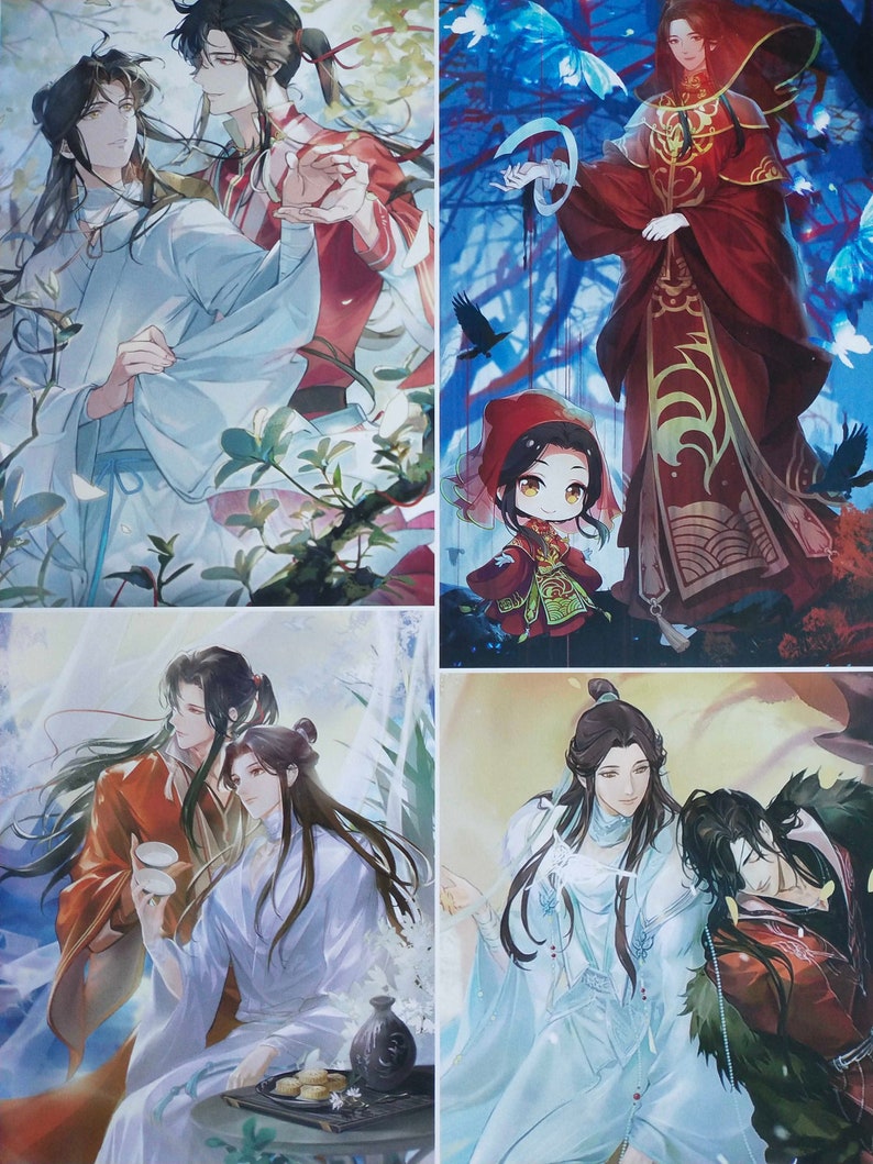 Heaven Official's Blessing Artbook Random Cover TGCF - Etsy