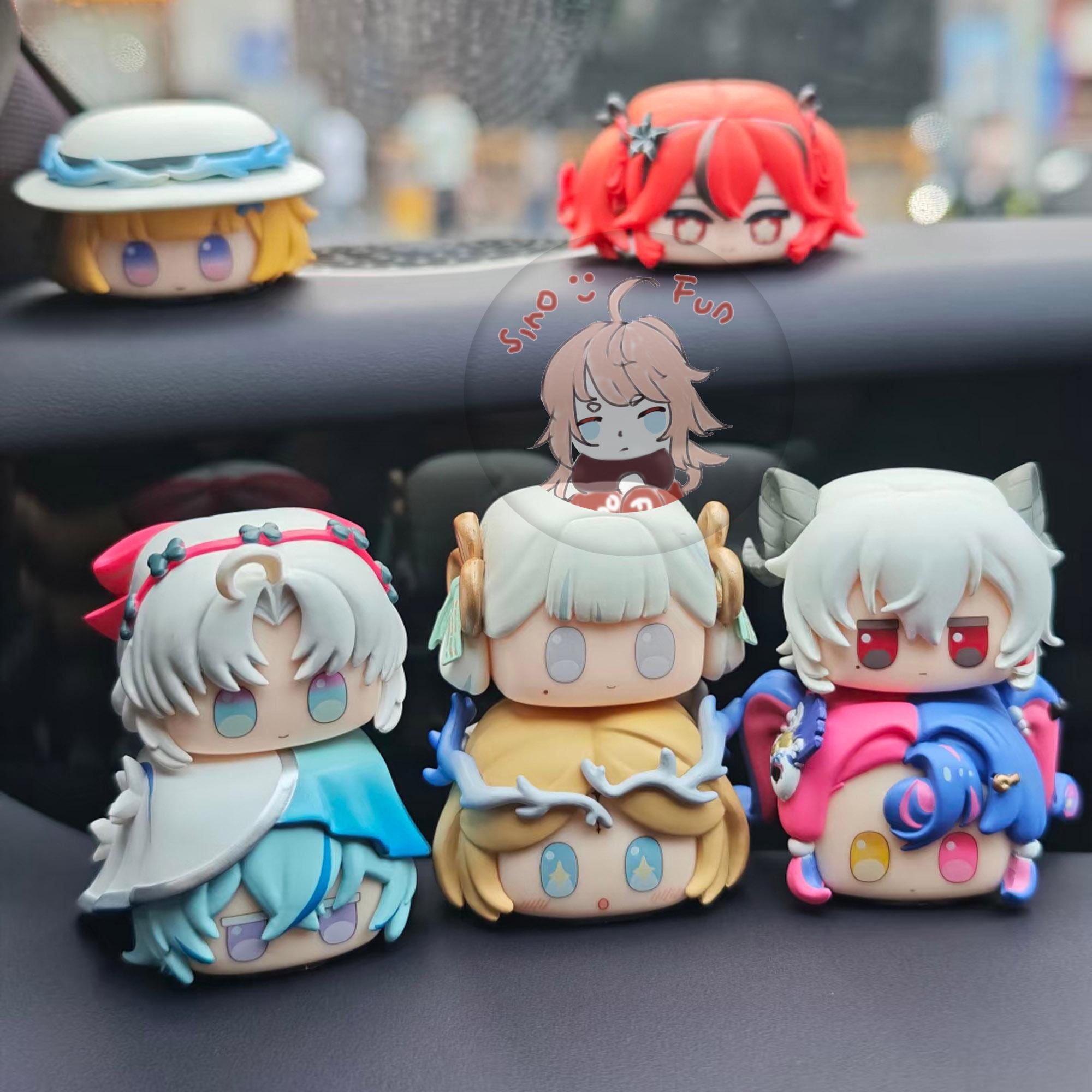 Wuthering Waves Dango Miniatures, WUWA, Zani, Shorekeeper, Roccia ...