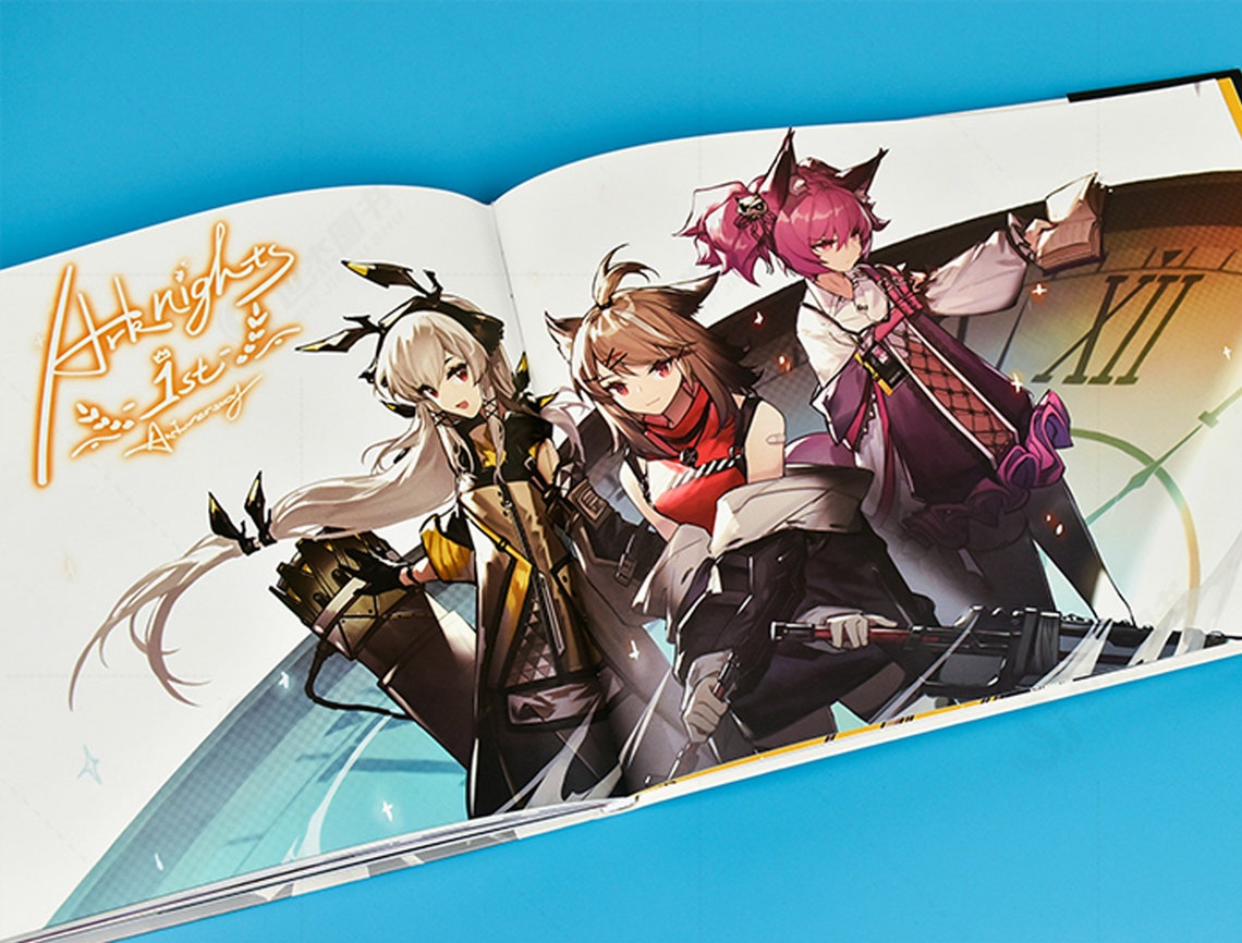 Arknights Illustration Collection Vol. 1 Official Artbook | Etsy