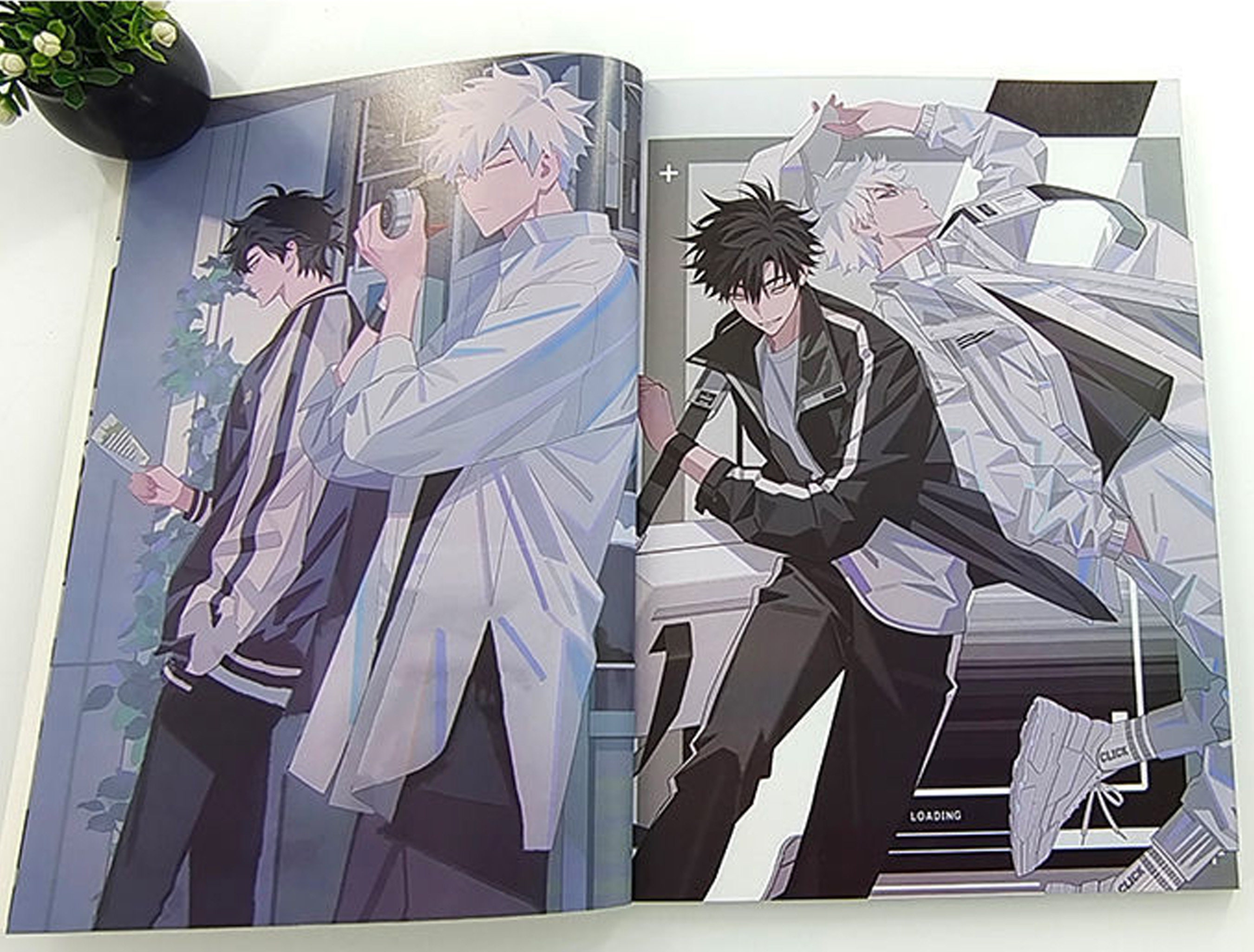 Link Click Artbook Random Book Cover Lu Guang Cheng Xiaoshi - Etsy