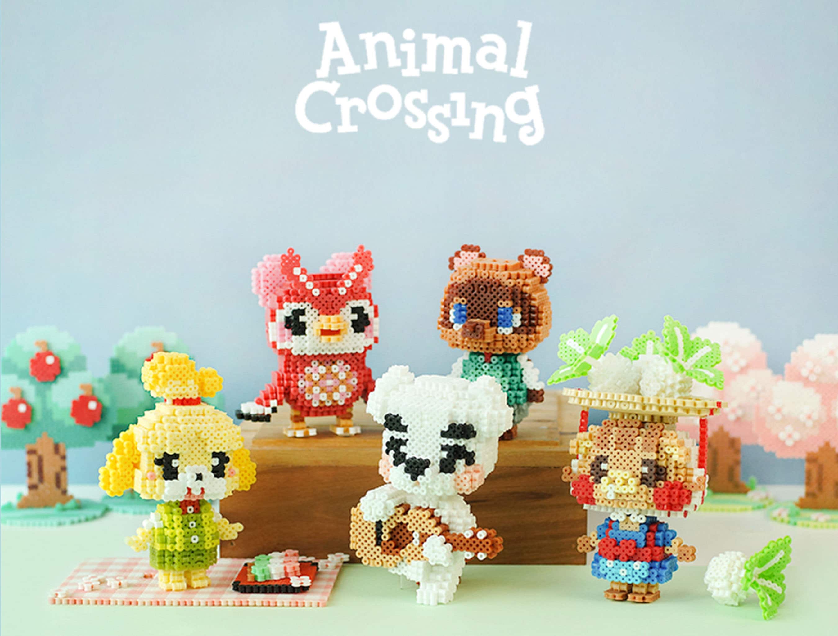 Instant Download Animal Crossing 3D Perler Bead Pattern 5 | Etsy