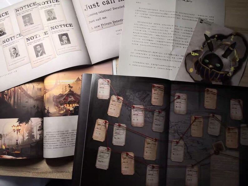 Official Identity V Artbook Art & Design of Identity V - Etsy