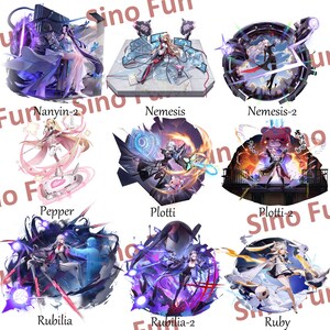 Tower of Fantasy Acrylic Stand, Tower of Fantasy Figure Standee, Alyss ...