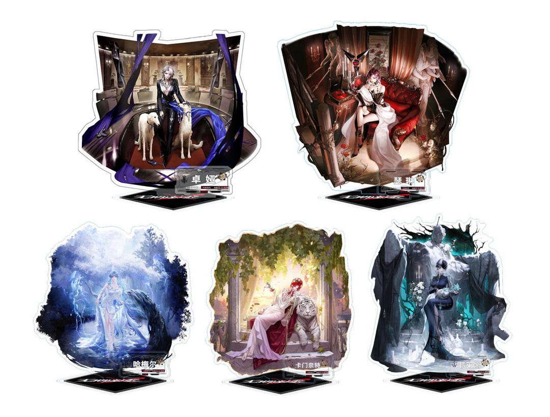 Path to Nowhere Acrylic Figure Stand, Jelena, Du Ruo, Angel, Golan, Yao ...