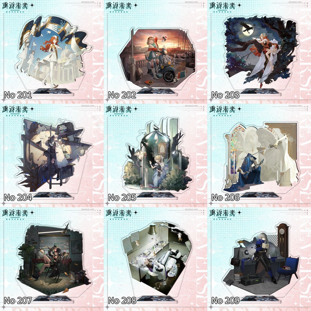 Reverse: 1999 Acrylic Stand Buy 2 Get 1 Free, A Knight, An-an Lee ...