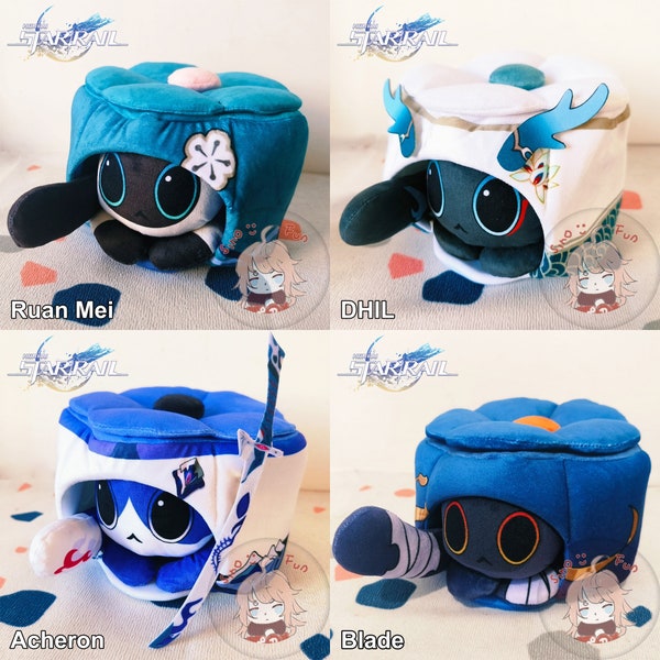Star Rail Cat Cake Plush - Etsy