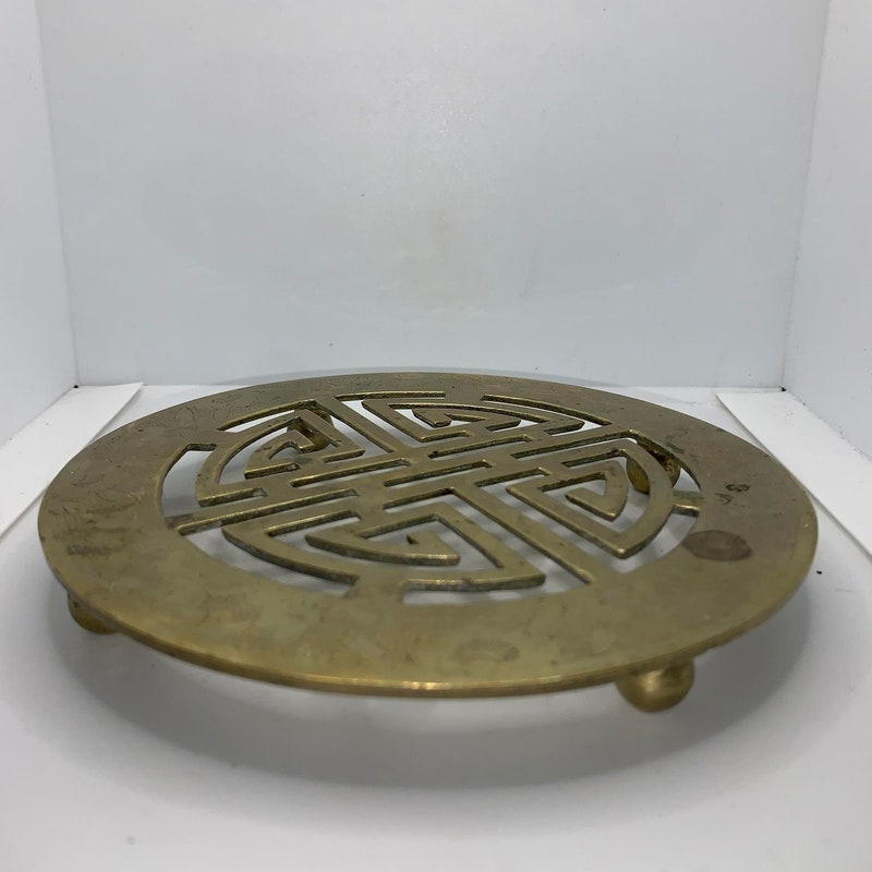 Brass Trivet - Etsy