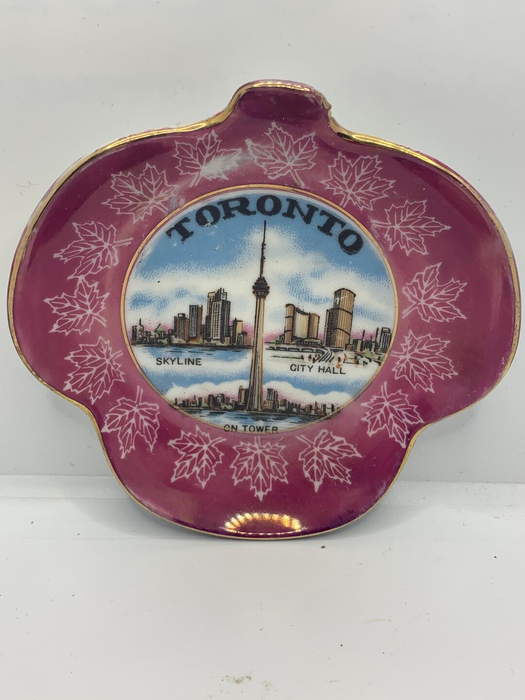 Toronto Sights Small Souvenir Plate - Etsy